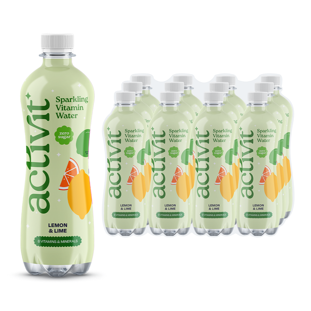 Activit Lemon & Lime - 12 x 500ml – Actiph Water