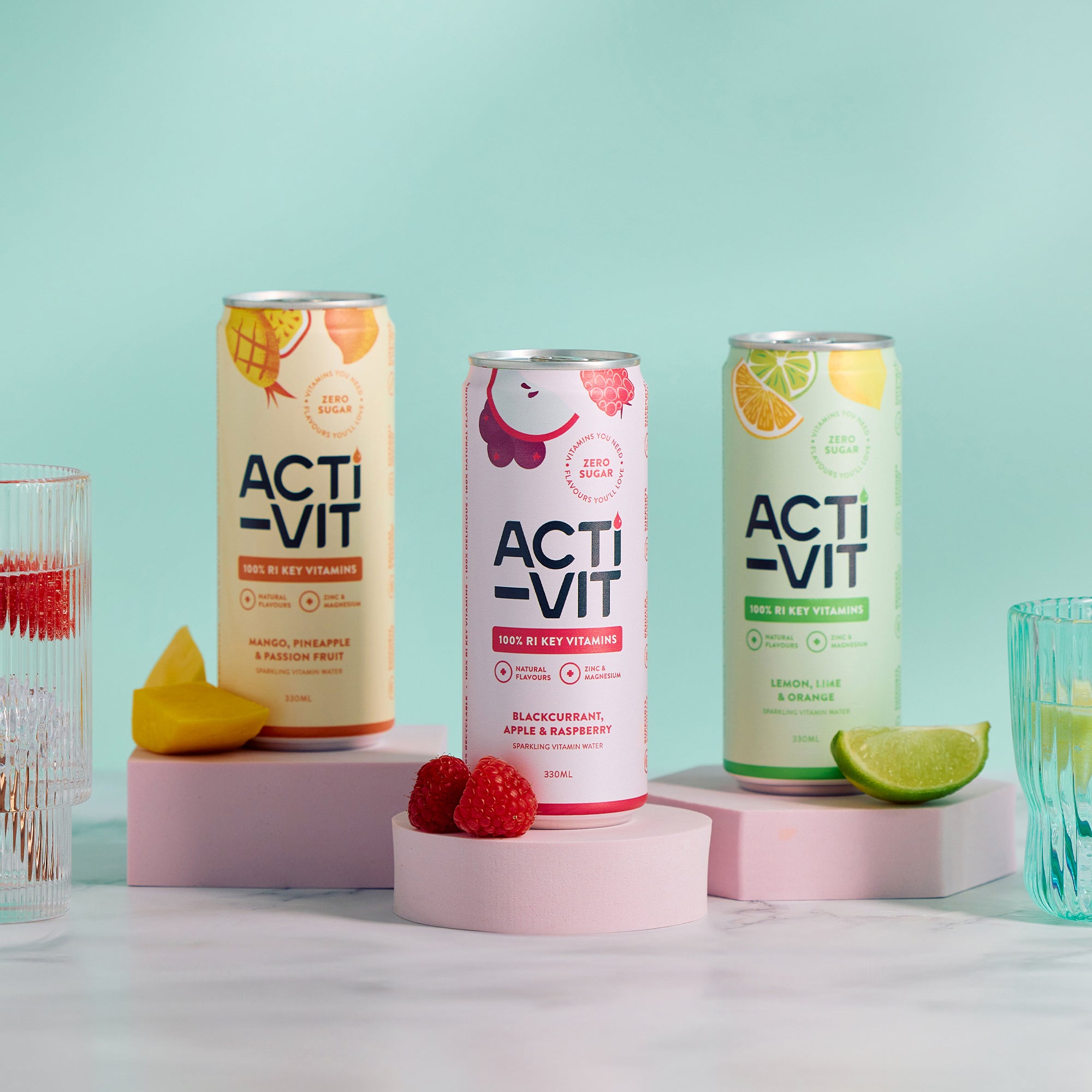 Acti-Vit Mixed Multipack - Sparkling Vitamin Water – Actiph Water