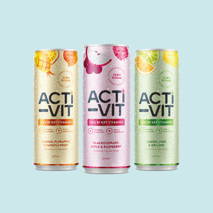 Acti-Vit Mixed Multipack - Sparkling Vitamin Water – Actiph Water